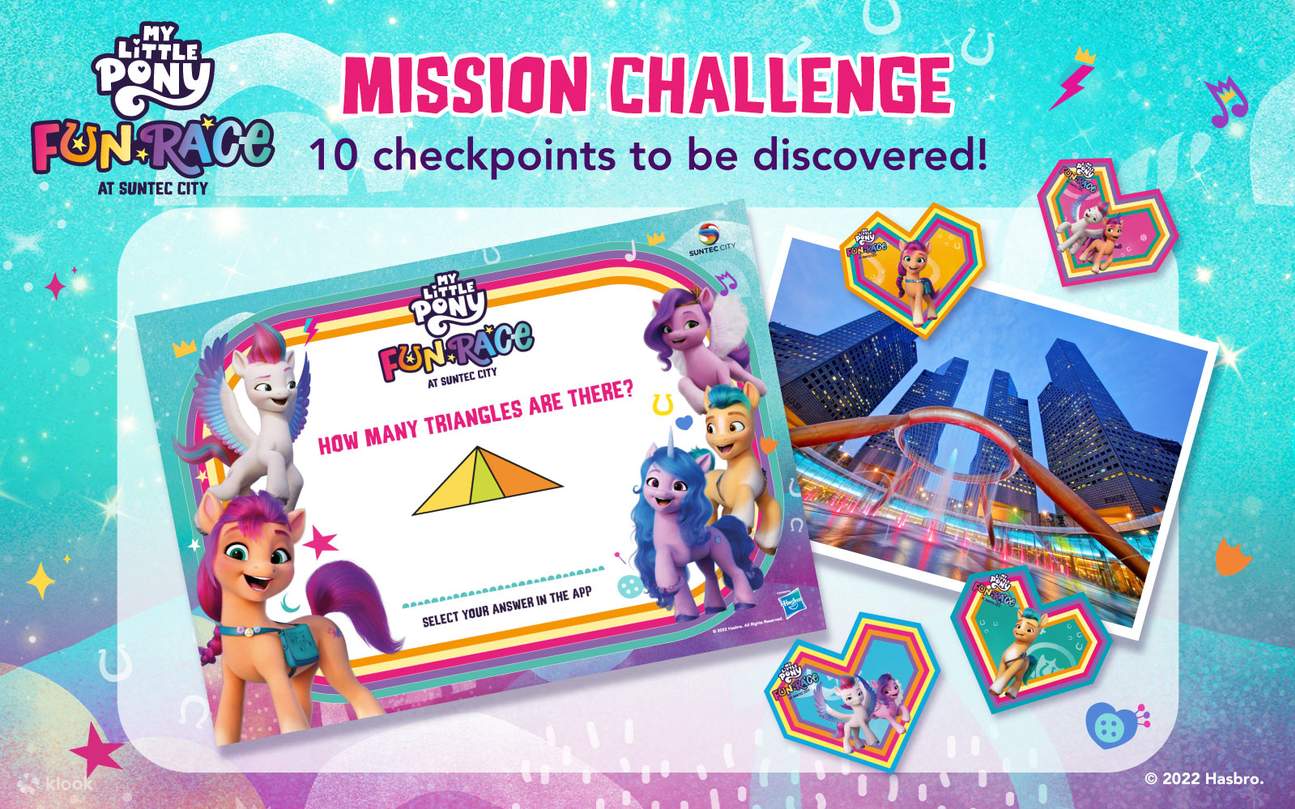 My Little Pony Fun Race at Suntec City Ticket in Singapore - Klook