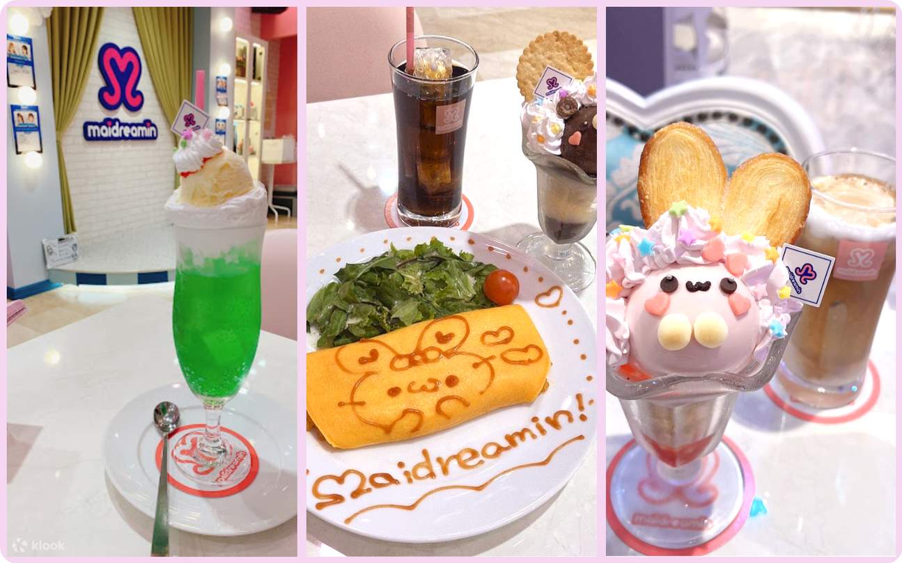 Maid cafe experience Maidreamin (3 Nagoya stores) - Klook