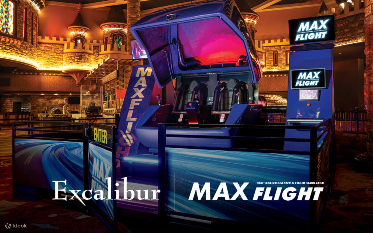 Max Flight Simulator Experience in Las Vegas - Klook Singapore