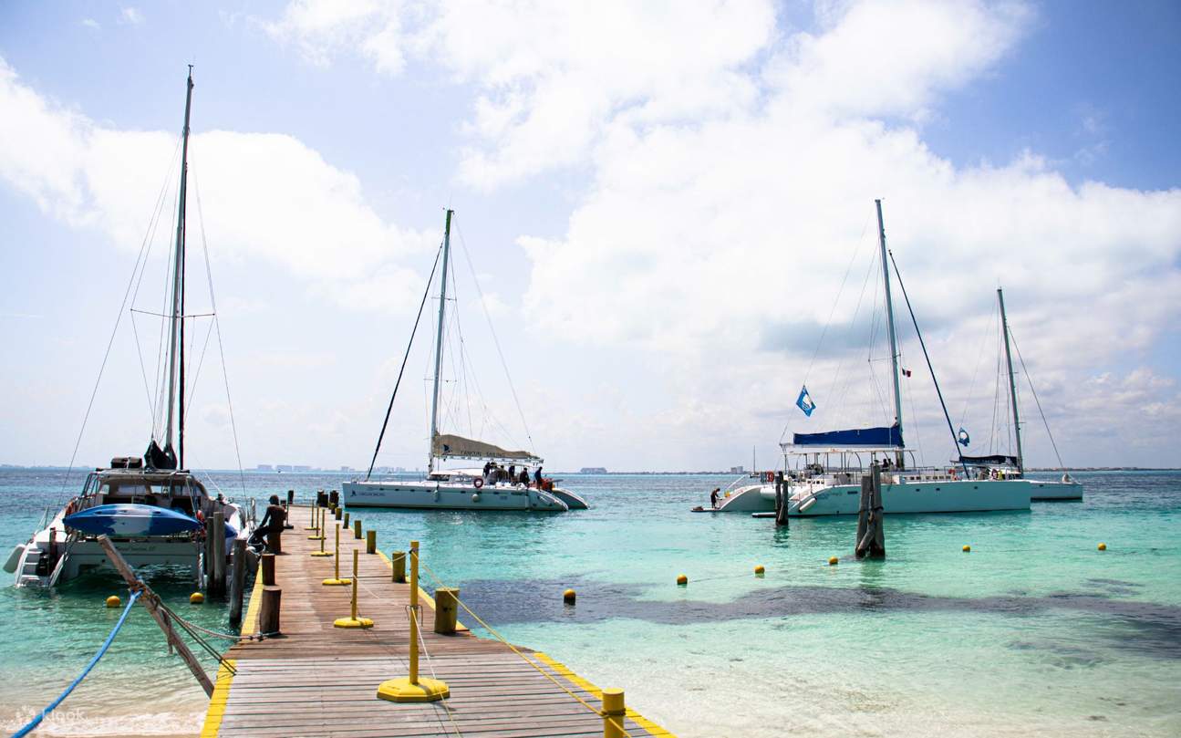 Isla Mujeres Catamaran Adventure with Snorkeling from Cancun - Klook