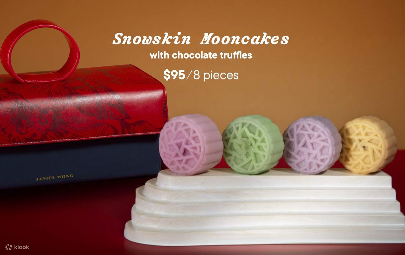 Mid-Autumn Mooncakes by Janice Wong - Klook Singapore
