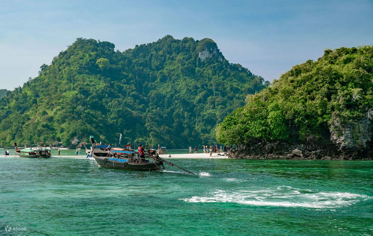 Krabi: 4 Islands & Krabi's Separated Sea Longtail Boat Tour - Klook India