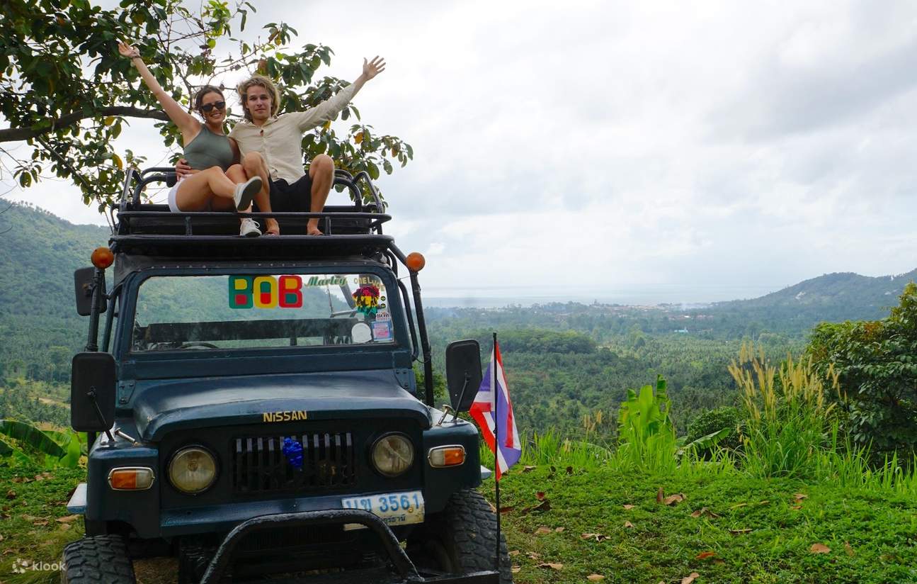 From Koh Samui: Island Sightseeing Shared Tour by Army Jeep - Klook ...