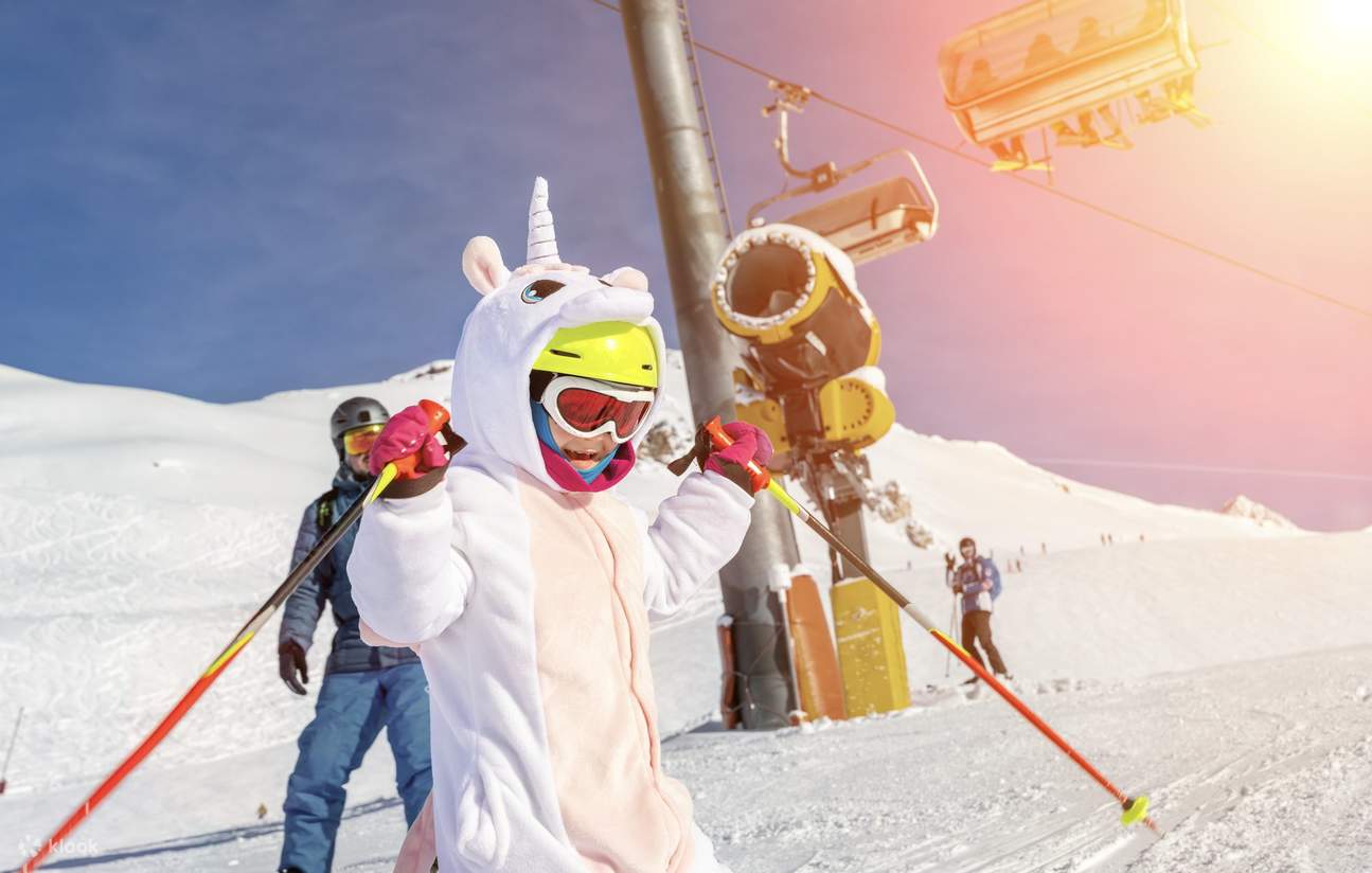 Japan Ski Day Tour | Mt. Fuji 2nd Station YETI Ski Resort | Snow tub ...