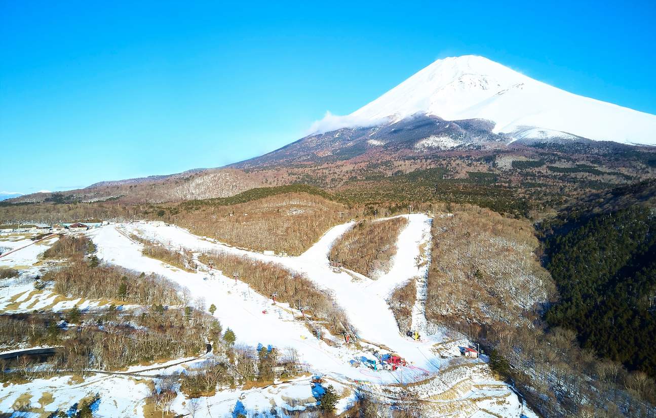 One-day skiing trip to Yeti Ski Resort, the second station of Mt. Fuji ...