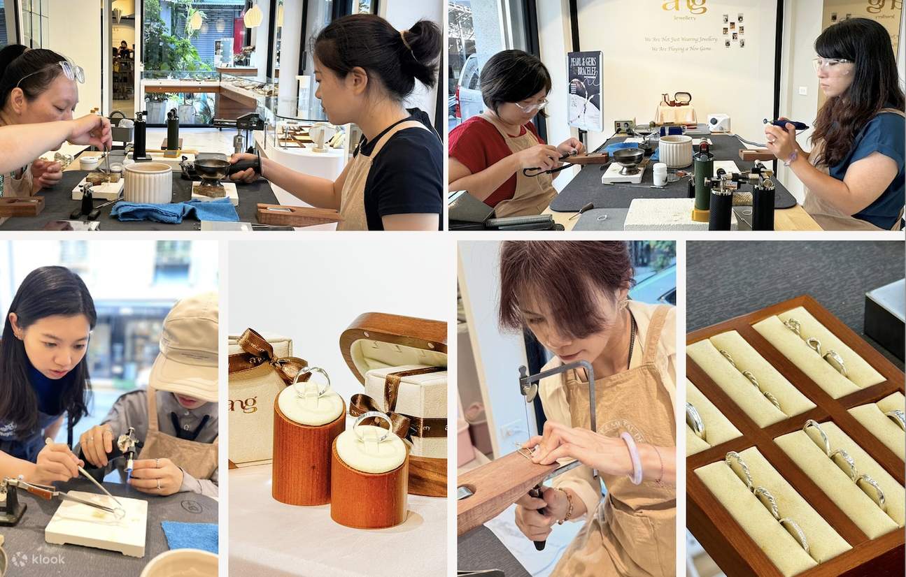 Taipei: ANG Xijinfang | Handmade sterling silver ring experience ...