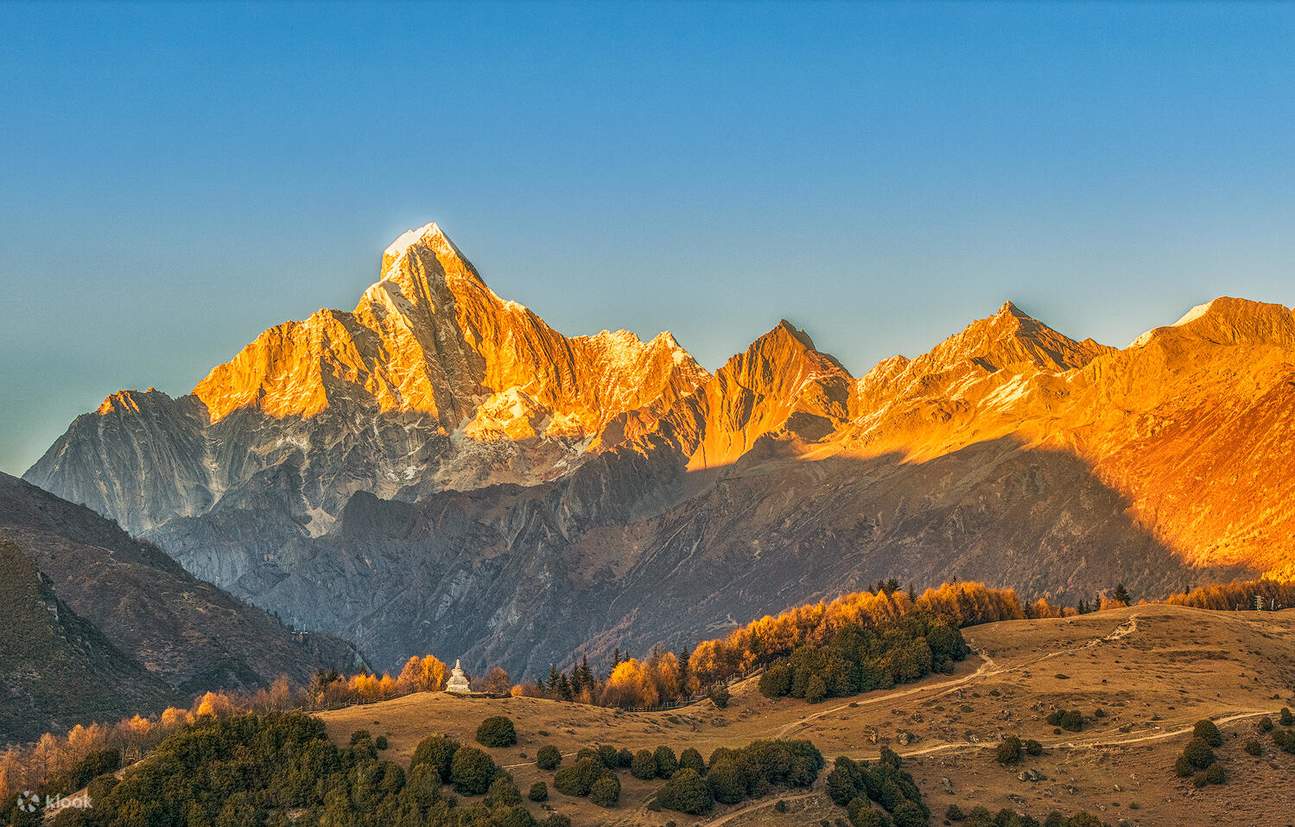 One-day tour of Mount Siguniang in Chengdu, Sichuan (Shuangqiaogou snow ...