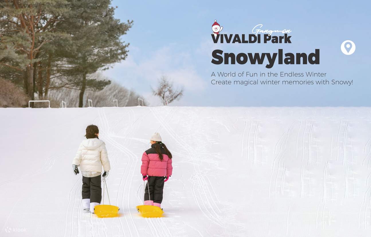 Vivaldi Park Snowyland & Eobi Ice Valley Day Tour from Seoul - Klook ...