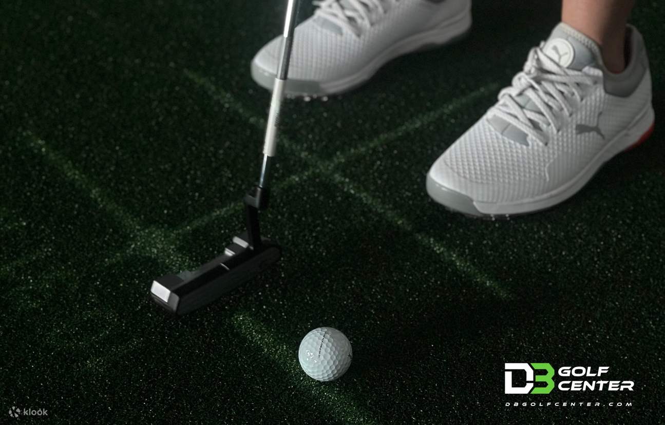 DB 高尔夫中心采用 3D 果岭使用的室内高尔夫刺激器 - Klook客路