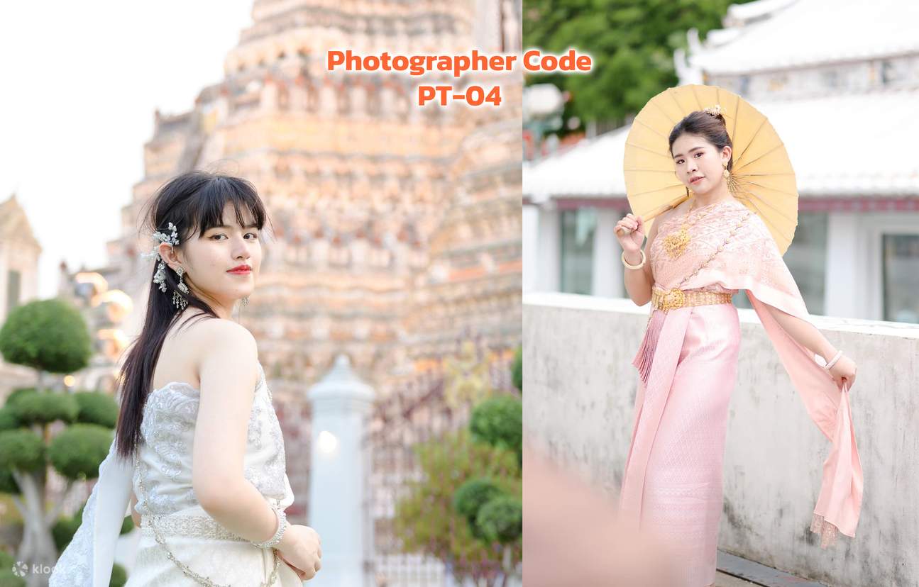 Thai Costume Photoshoot at Wat Arun: Bangkok, Thailand - Klook Singapore