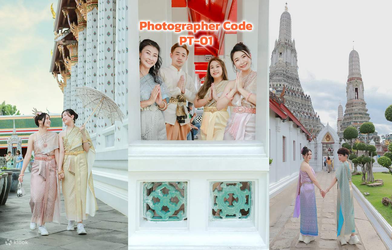 Thai Costume Photoshoot at Wat Arun: Bangkok, Thailand - Klook United Kingdom