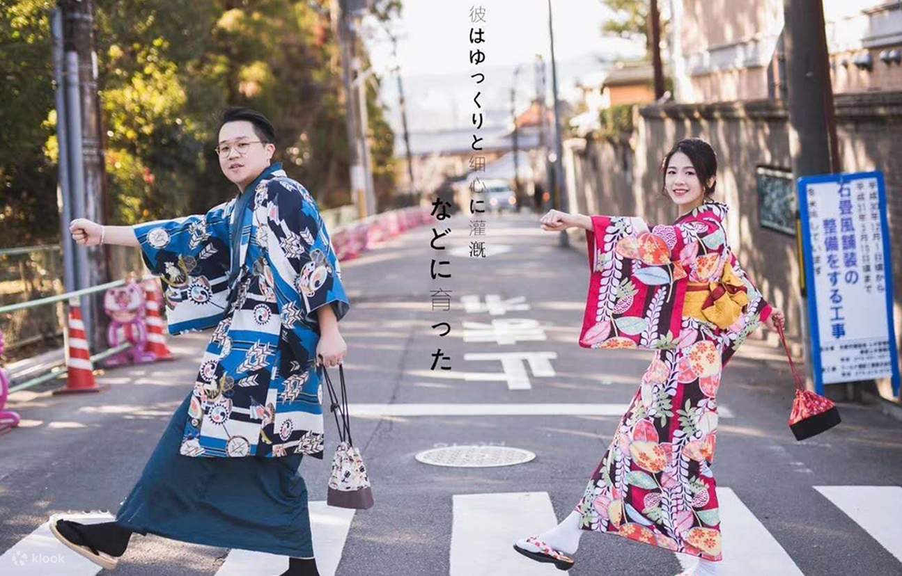 【Osaka Kimono Experience】Sakura Kimono Oukakimono Kimono & Photography ...