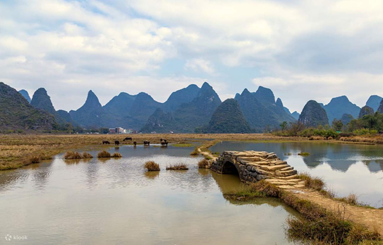 Guilin Yangshuo Li River Bamboo Rafting Private Day Tour - Klook