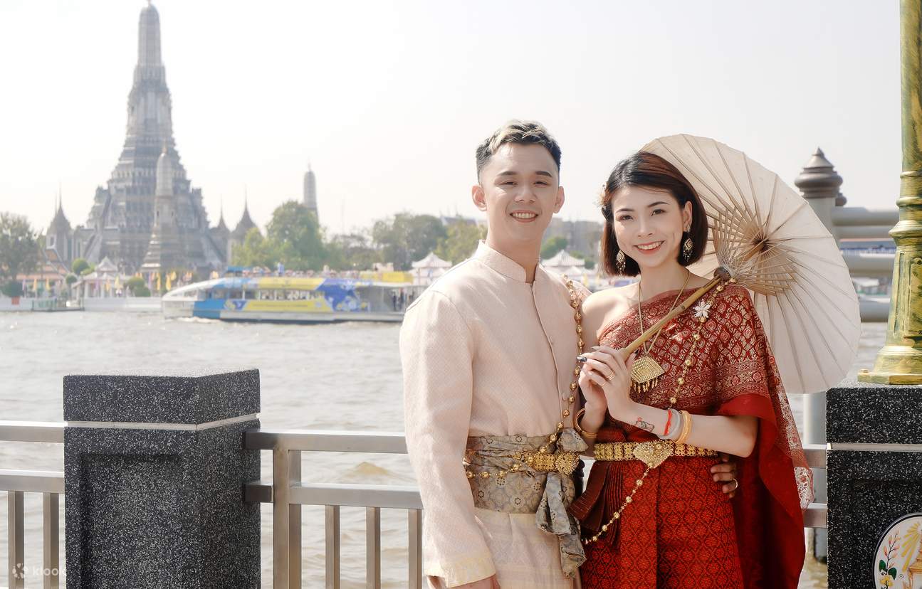Full Set Thai Costume Rental in Bangkok + Hairdo & Makeup - Klook