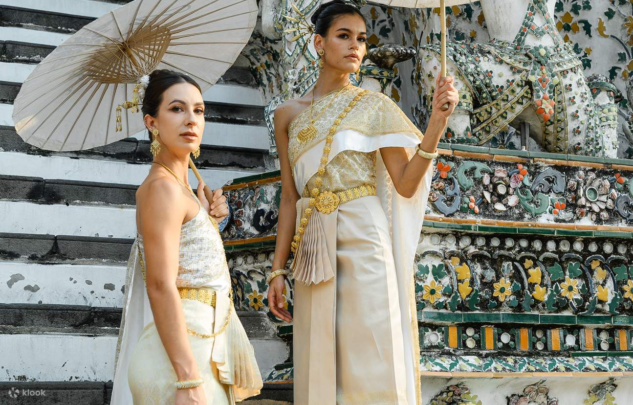 Full Set Thai Costume Rental in Bangkok + Hairdo & Makeup - Klook