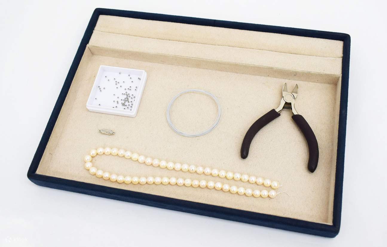 Akoya Pearl Bracelet Making Experience with Japanese Gems (Kyoto ...