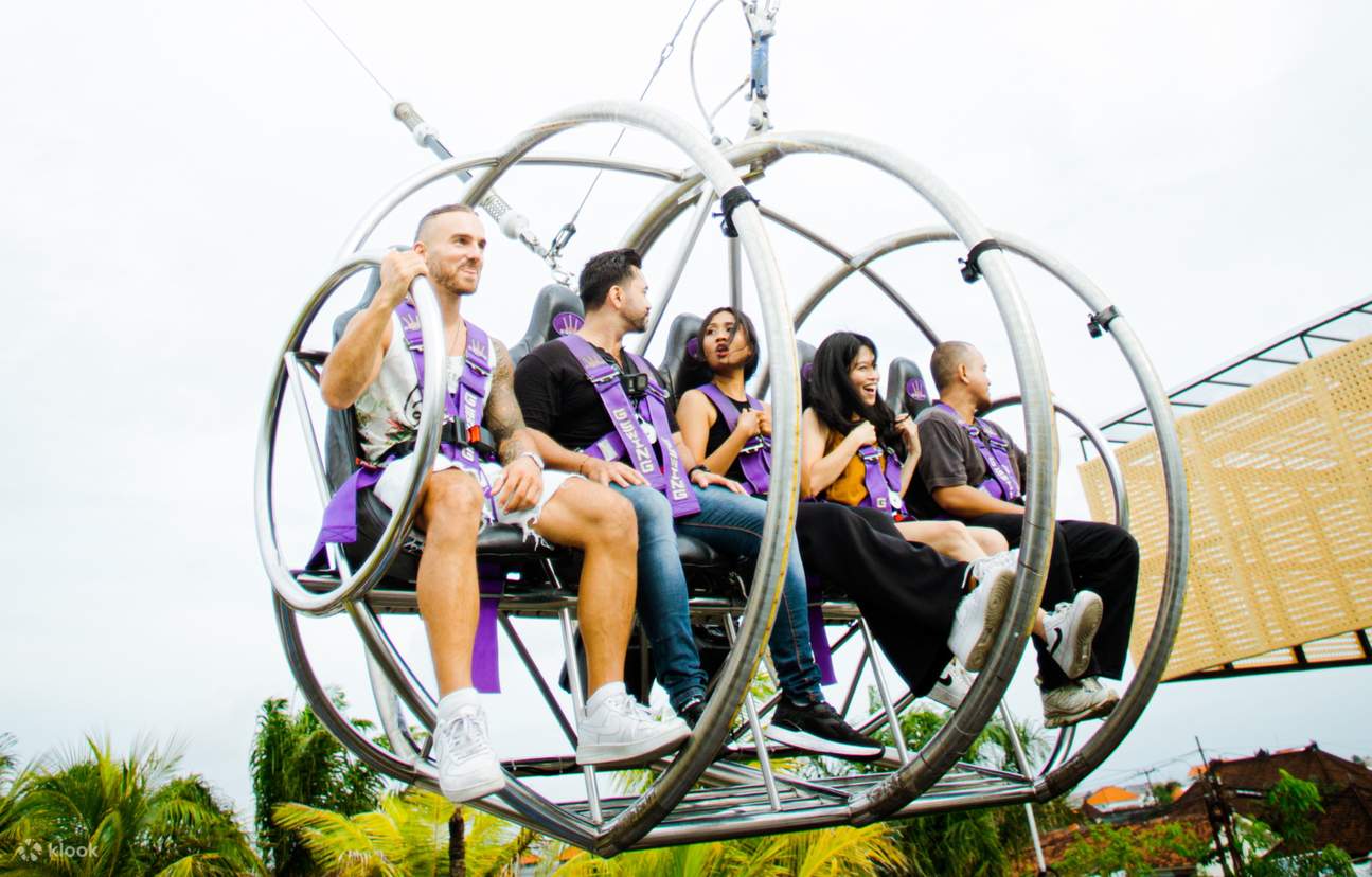 Tiket G Swing Bali Extreme Swing Ride di Canggu, Bali, Indonesia - Klook Indonesia