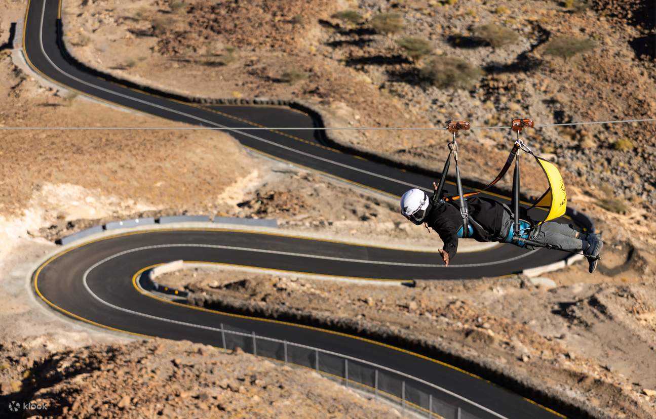 Zipline Experience in AlUla - Klook Philippines