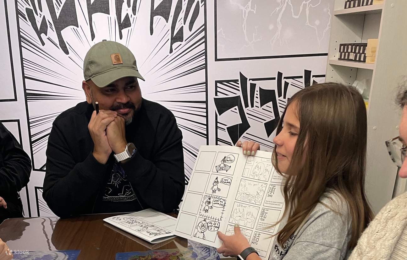 Manga production experience with a famous professional manga artist ...