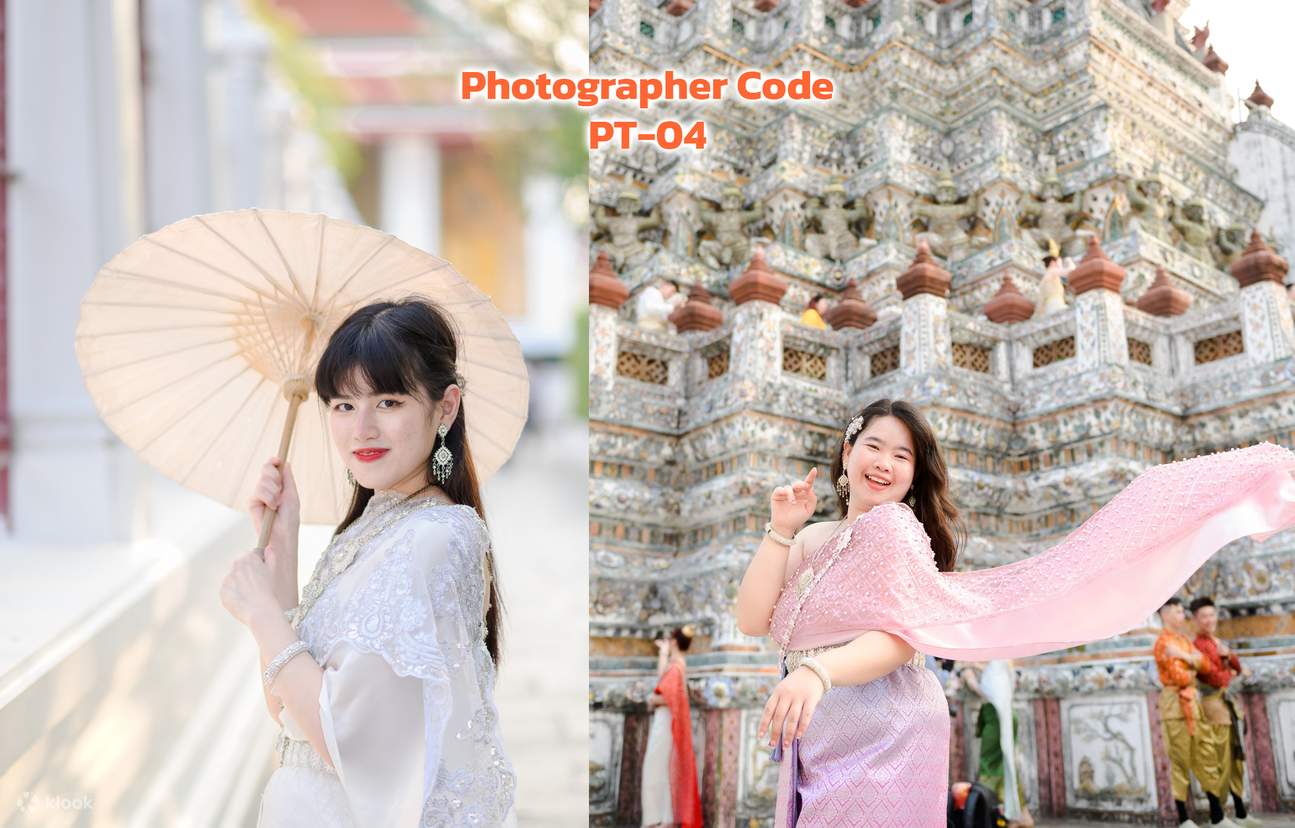 Thai Costume Photoshoot at Wat Arun: Bangkok, Thailand - Klook Singapore