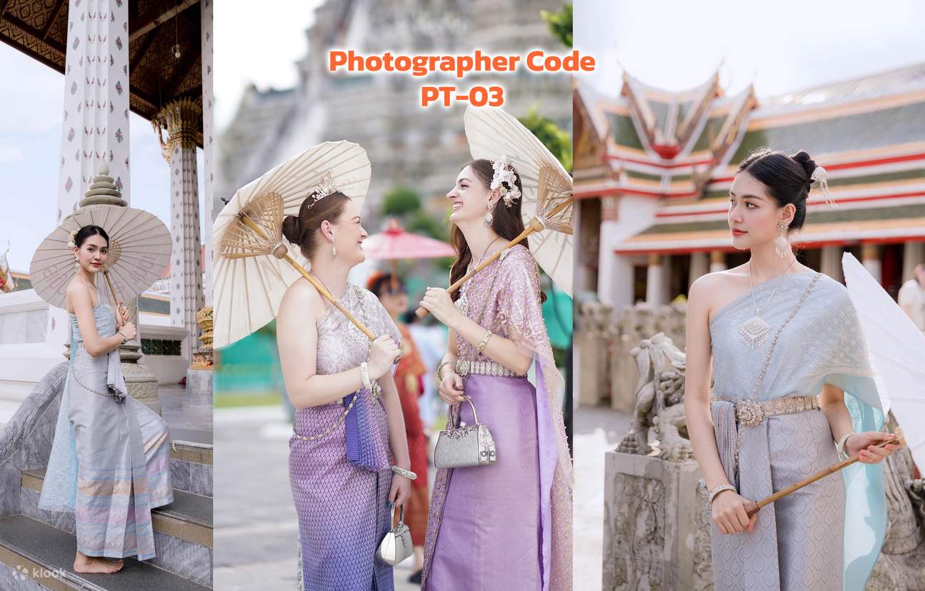 Thai Costume Photographer at Wat Arun in Bangkok, Thailand - Klook