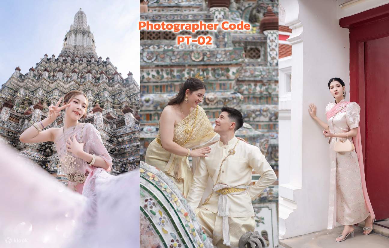 Thai Costume Photoshoot at Wat Arun: Bangkok, Thailand - Klook Hong Kong