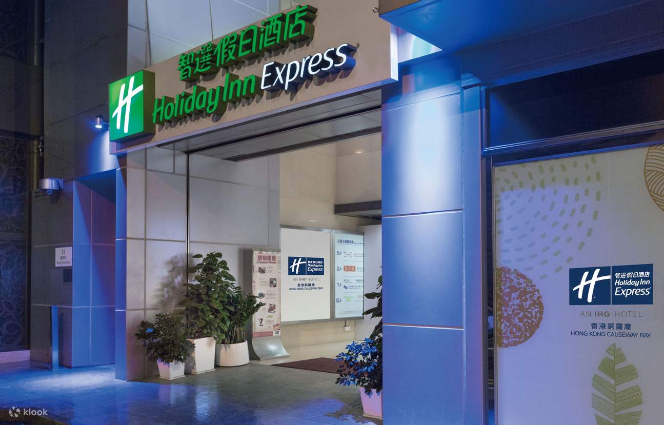 1 night Stay at Holiday Inn Express Causeway Bay - Klook Hong Kong
