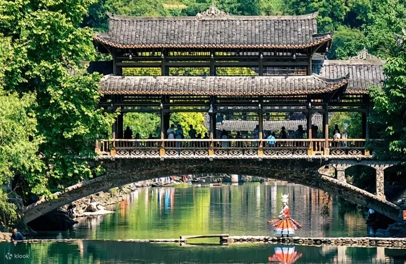 Guizhou Huangguoshu + Xiaoqikong + Qianhu Miao Village Three-Day Tour ...