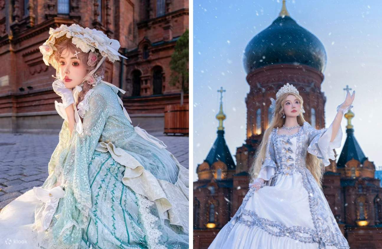 Northeast Harbin Russian Palace Style Costume Photoshoot Experience ...