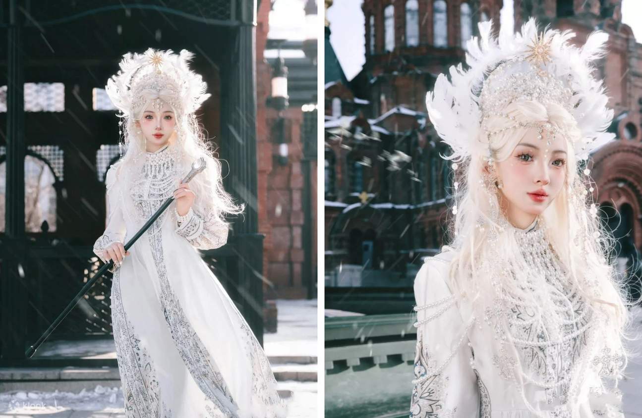 Northeast Harbin Russian Palace Style Costume Photoshoot Experience ...