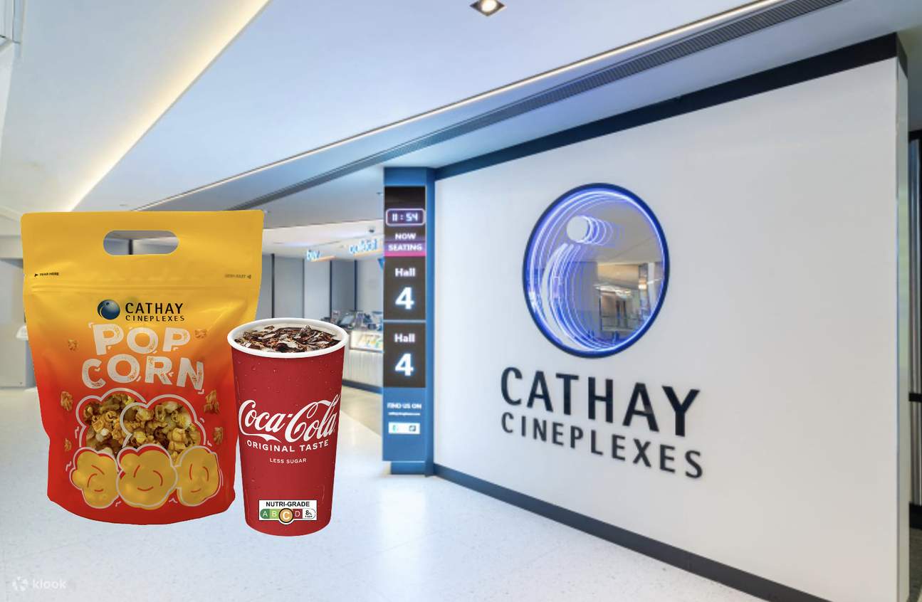 Cathay Cineplexes Popcorn Set Vouchers in Singapore - Klook Australia
