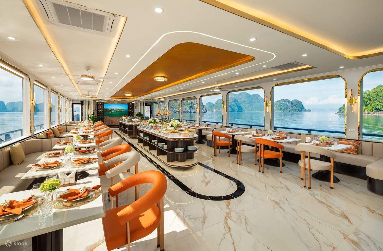Hercules Grand Luxury Day Cruise: Ha Long Bay, Sung Sot, Ti Top - Klook ...