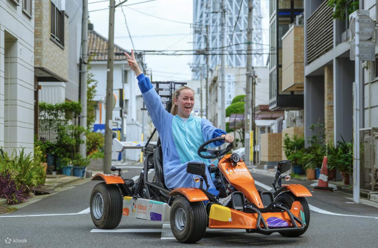 东京go Kart跑跑卡丁车街头飙速体验 Klook客路