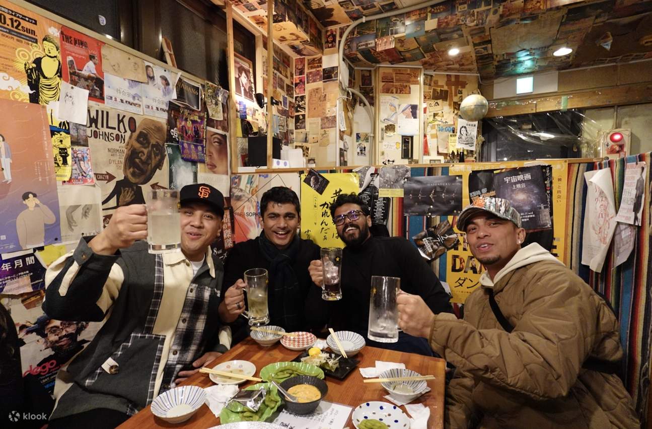 京都当地酒吧和居酒屋夜间爬行河原町地区之旅 Klook客路