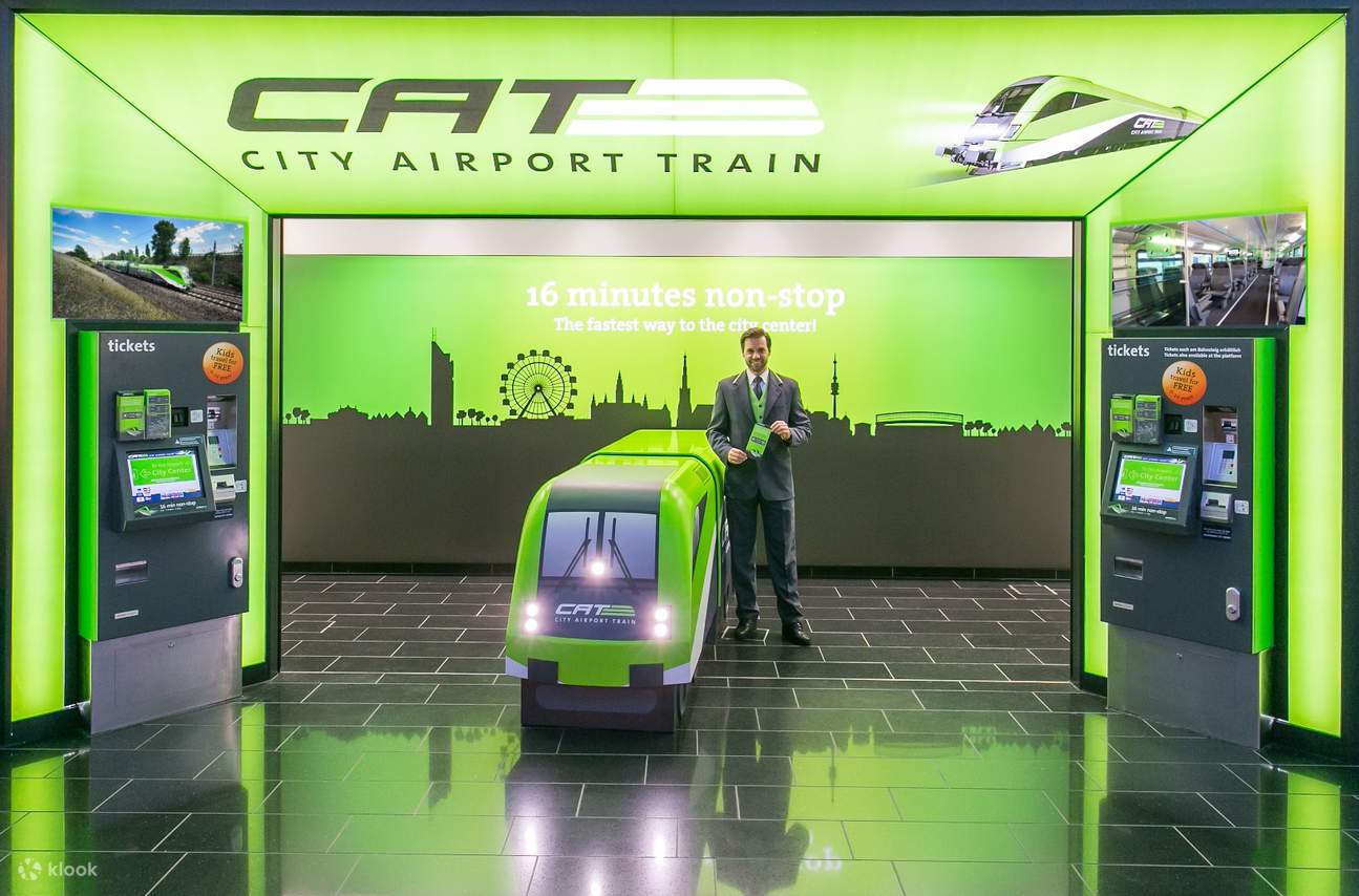 Vienna City Airport Train Ticket - Klook