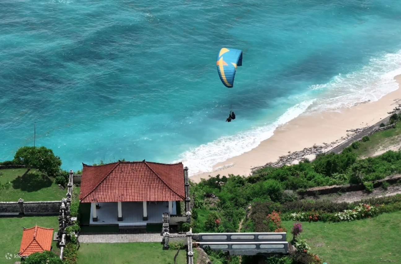 Uluwatu Cliffside Oceanview Paragliding Experience - Klook Philippines