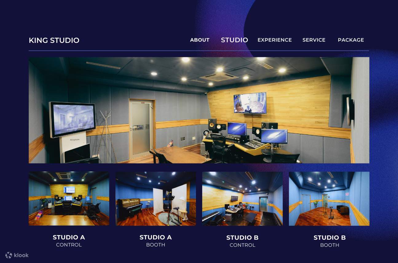 K-Pop Recording Experience at KING STUDIO on a trip to Korea - Klook ...