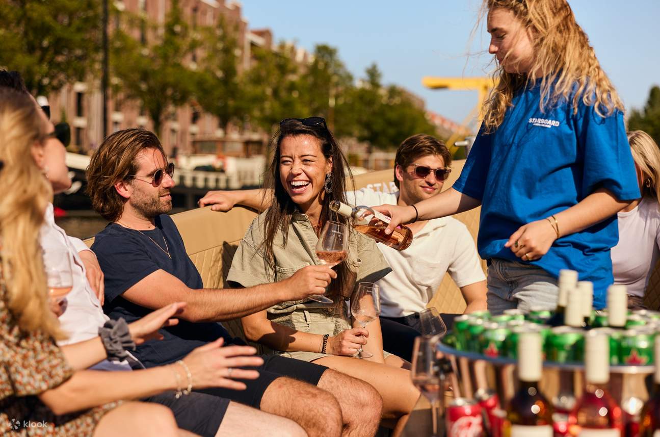 Canal Booze Cruise with Drinks in Amsterdam - Klook