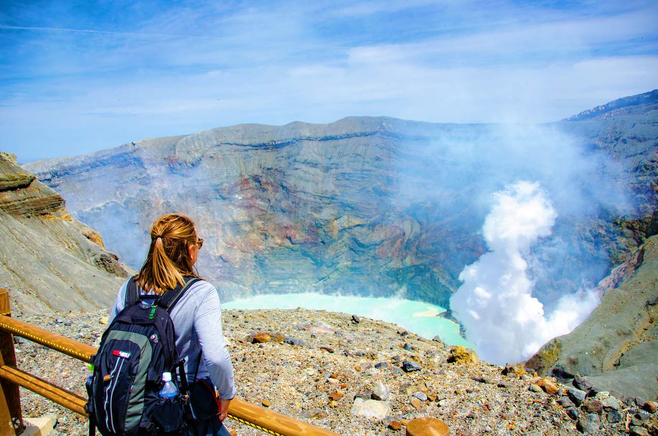 Mount Aso Crater (Helicopter Experience Optional) & Kumamoto Castle ...