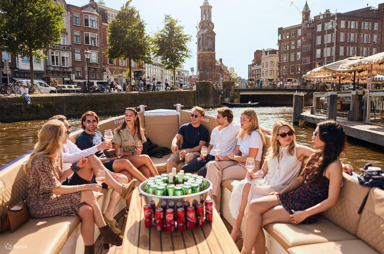 Canal Booze Cruise with Drinks in Amsterdam - Klook