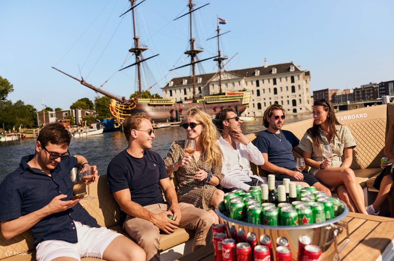Canal Booze Cruise with Drinks in Amsterdam - Klook