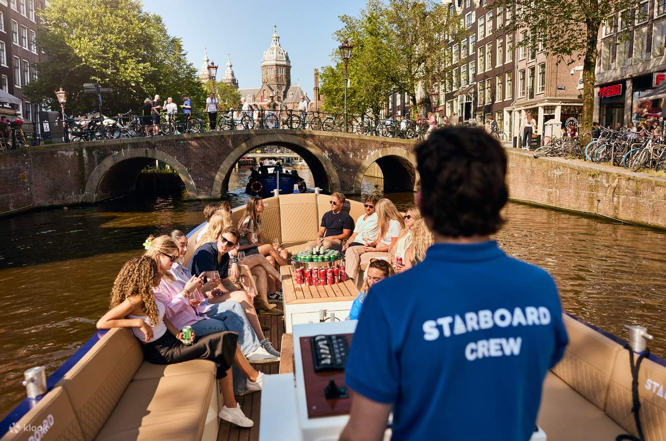 Canal Booze Cruise with Drinks in Amsterdam - Klook