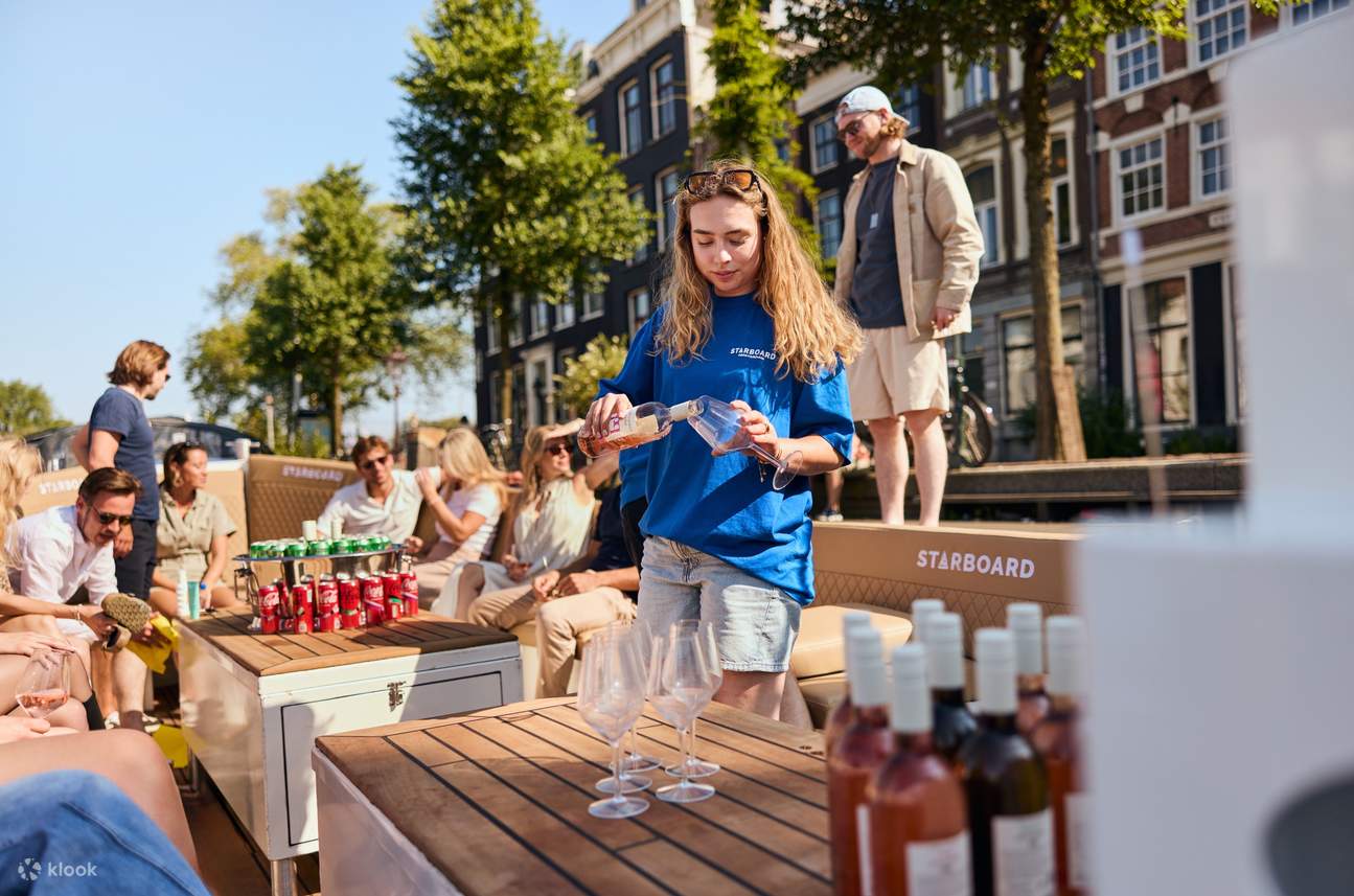 Canal Booze Cruise with Drinks in Amsterdam - Klook Stati Uniti