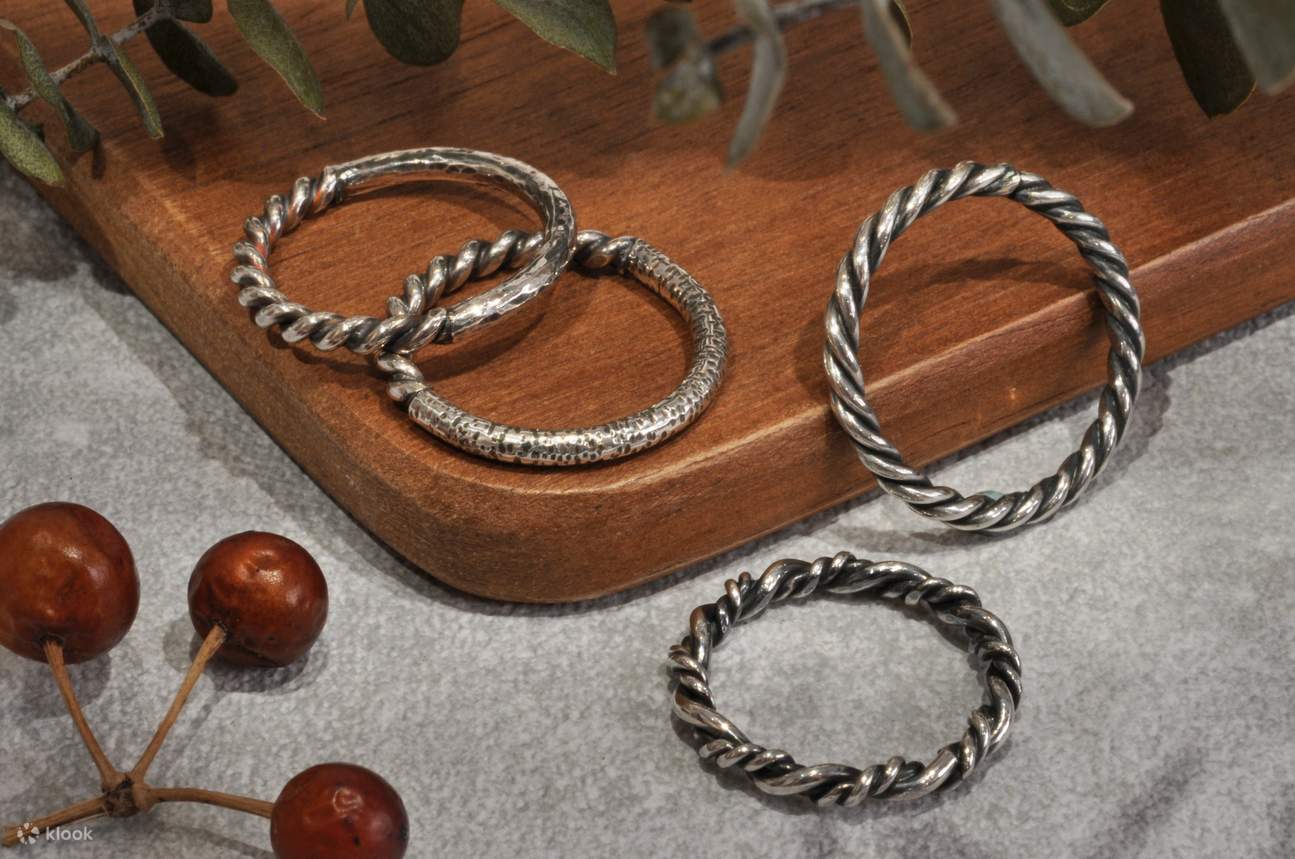 Taipei: Sterling silver handmade ring metalworking experience - Klook