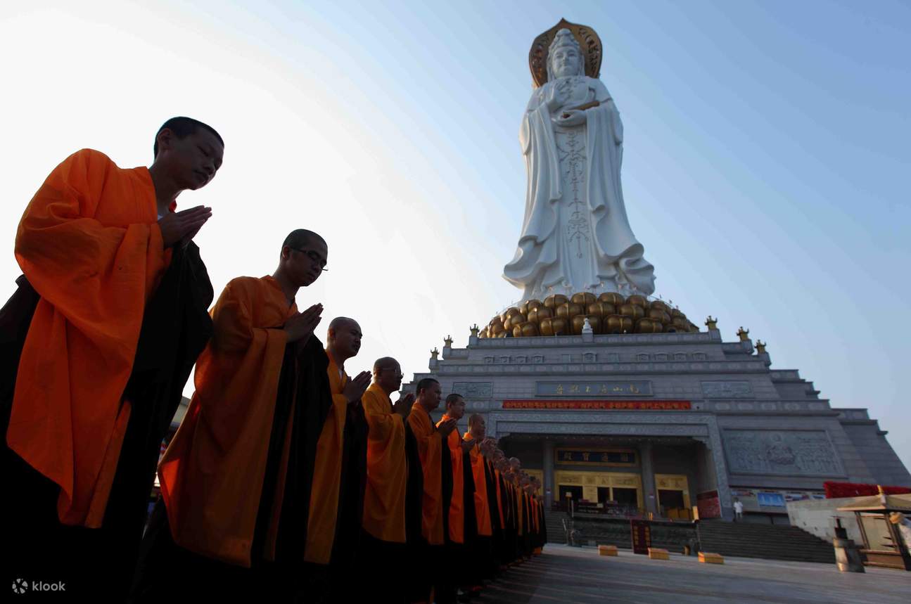 Hainan Sanya Nanshan Temple + Big and Small Caves One-Day Private Tour ...