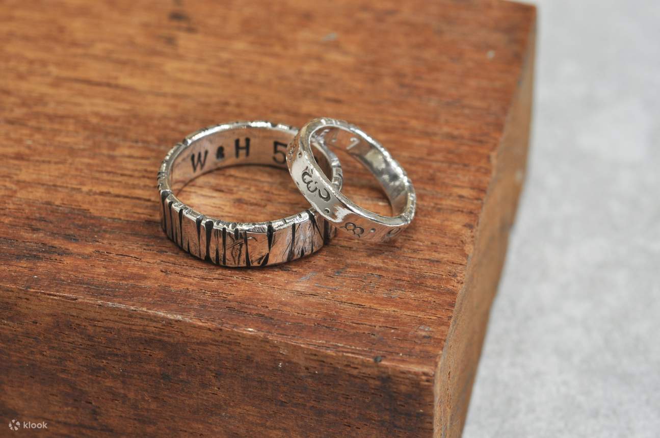 Taipei: Sterling silver handmade ring metalworking experience - Klook