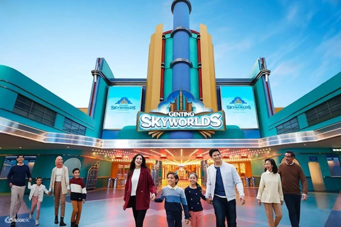 Thrilling Adventure Awaits: Genting SkyWorlds Theme Park Ticket with ...