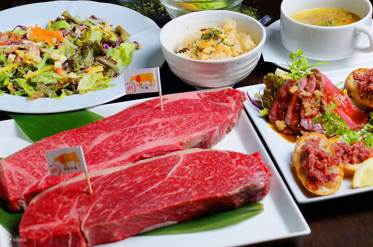 Aging Beef Steak Set Menus at Steak House Pound (ステーキハウス 听) in ...