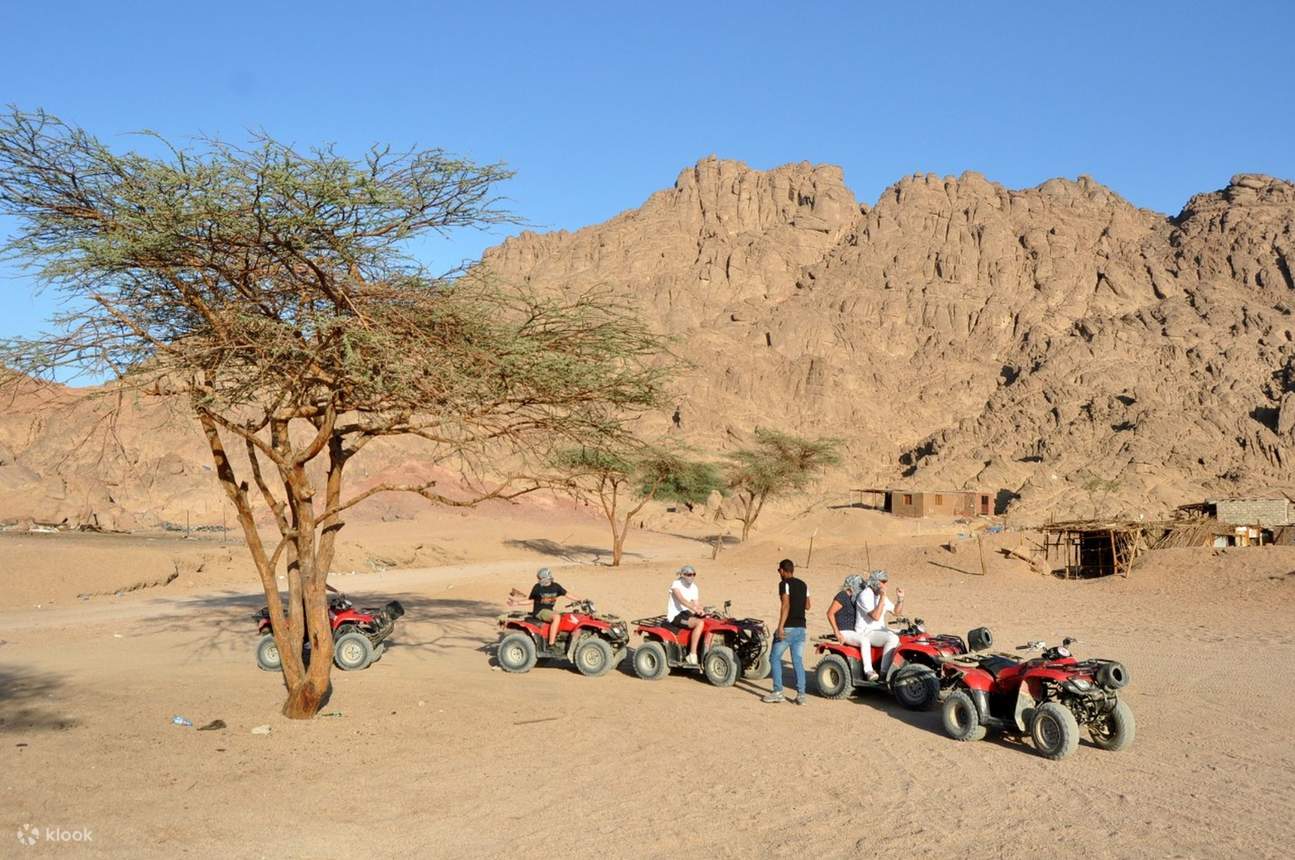 Perjalanan Safari ATV Quad atau Buggy di Gurun Sinai Sharm El Sheikh ...