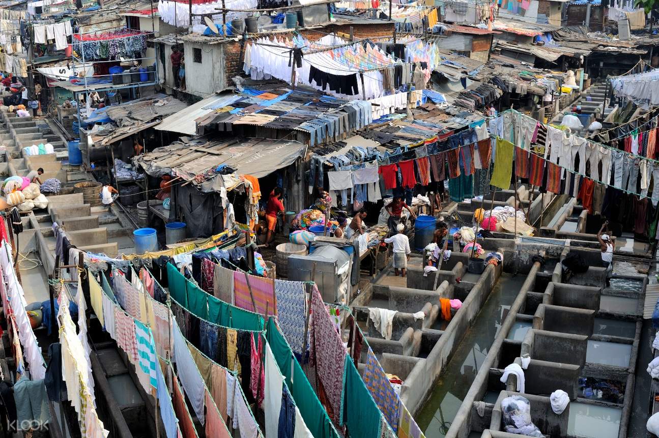 Mumbai Dharavi Slum & Dhobi Ghat Half Day Tour